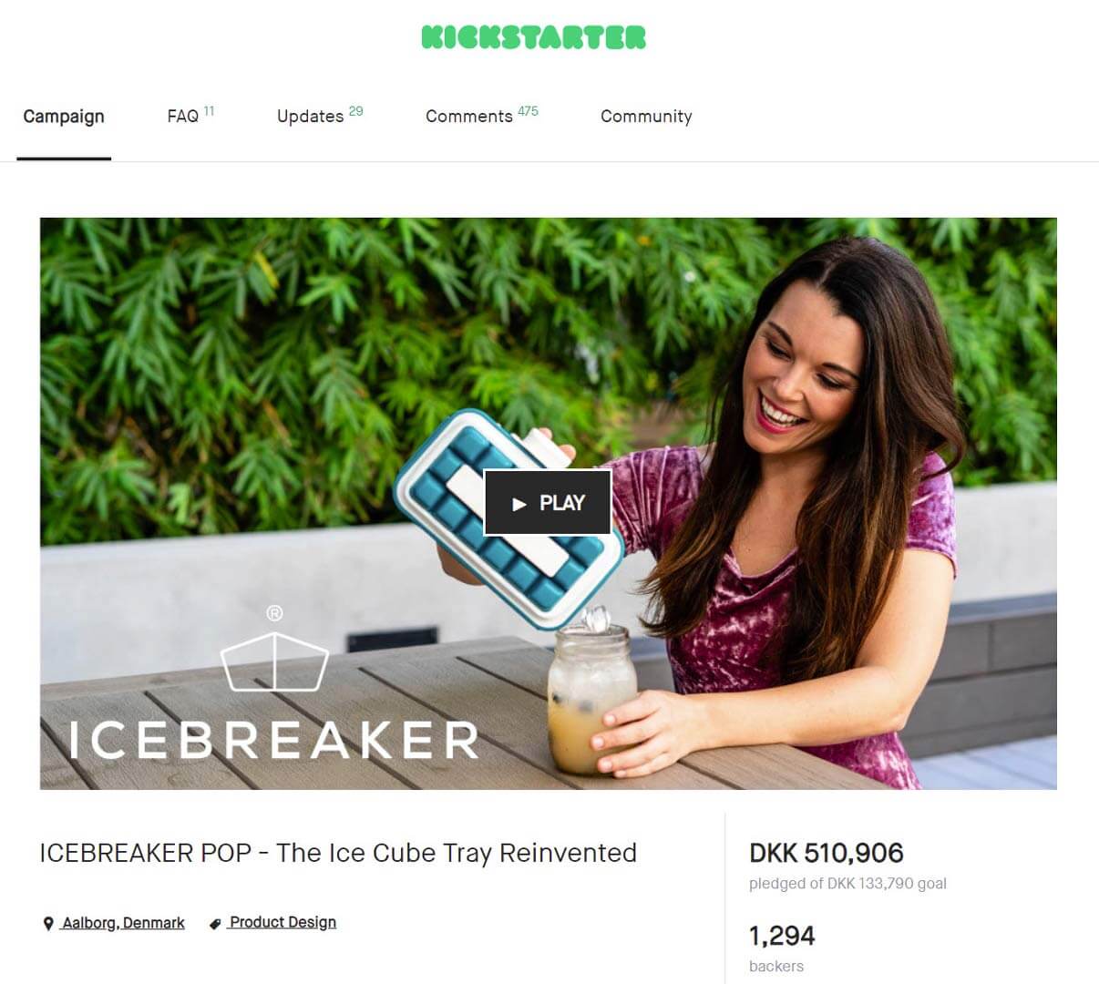 IceBreaker Pop - Home